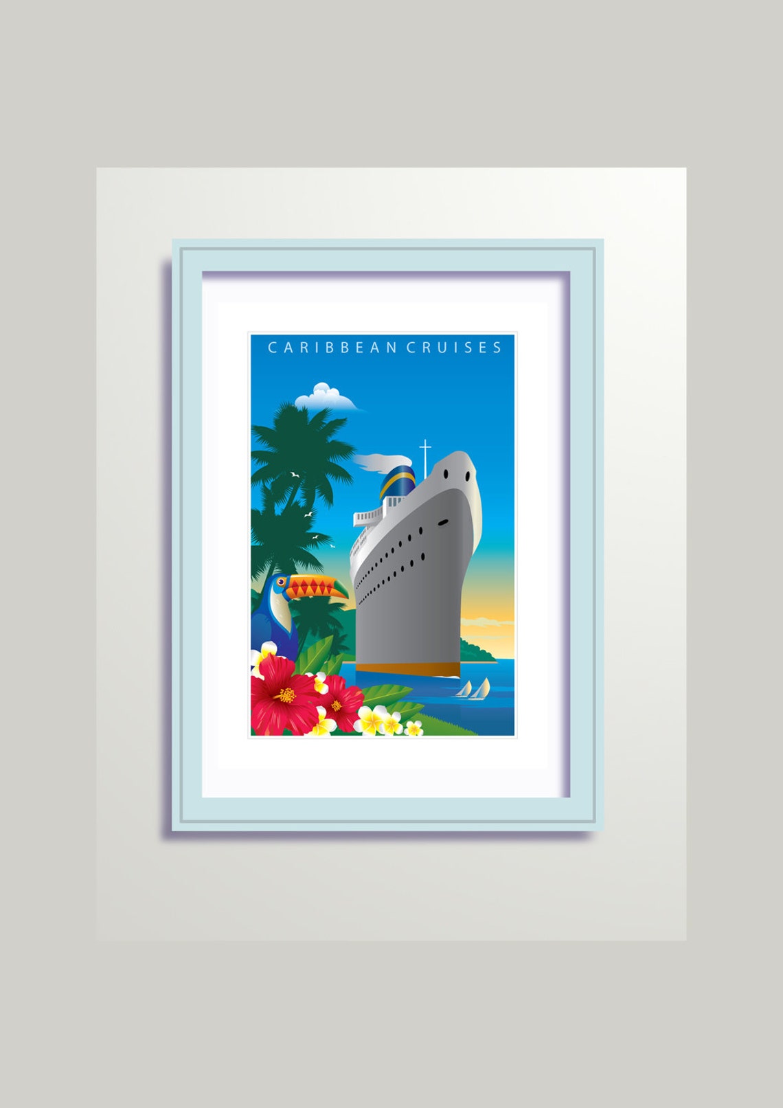 Vintage Travel Poster, Vintage Poster, Vintage Travel Print, Travel ...