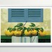Lemons Art Print, Fruit Painting Print, Tuscany Print, Lemons Art Print ...