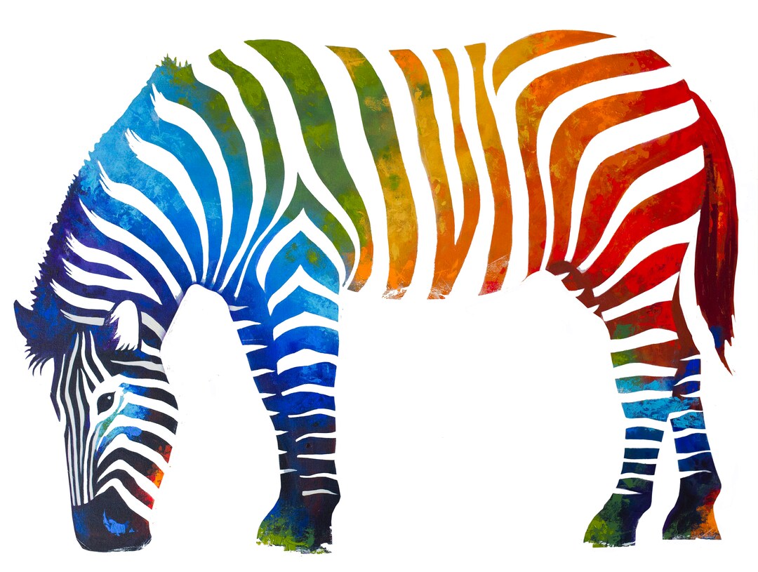 Printable Zebra Poster, Printable Zebra Art, Printable Zebra ...