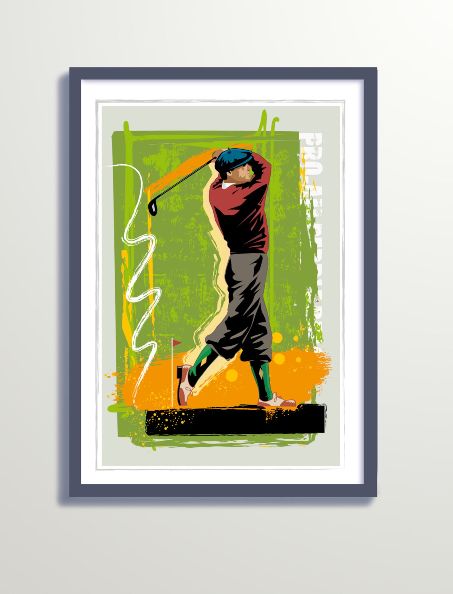 Vintage Golf Poster, Golf Print, Golf Poster, Vintage Golf Print ...