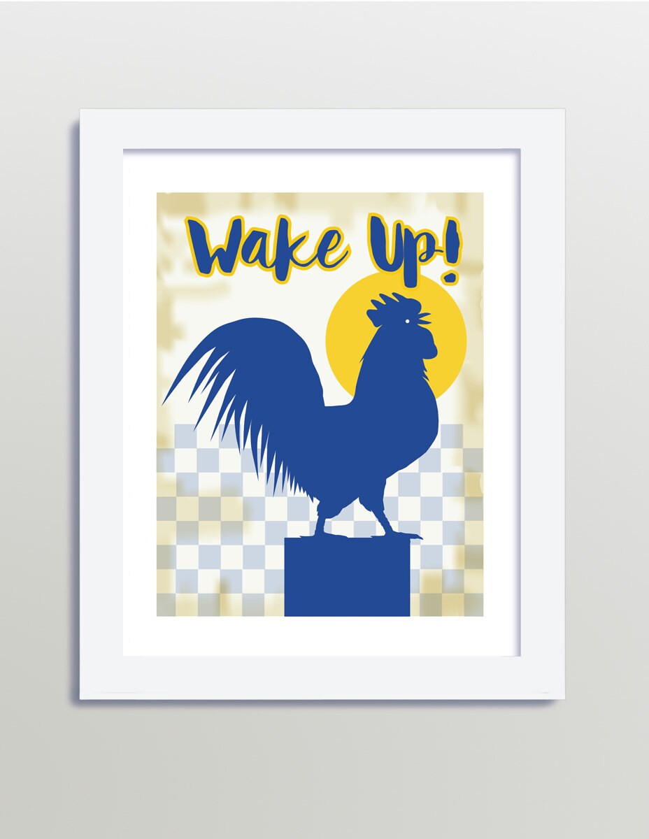 Printable Rooster posterDownloadable PosterRooster | Etsy