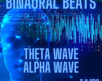 2 X Binaural Beats Cds Bundle - Theta Wave and Alpha Wave for Deep Sleep, Anxiety, Relaxation ...