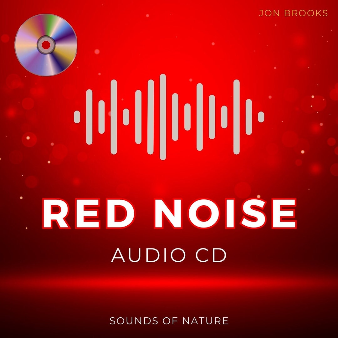 Red Noise CD for Sleep, Relaxing, Background Noise, Tinnitus, Sound ...