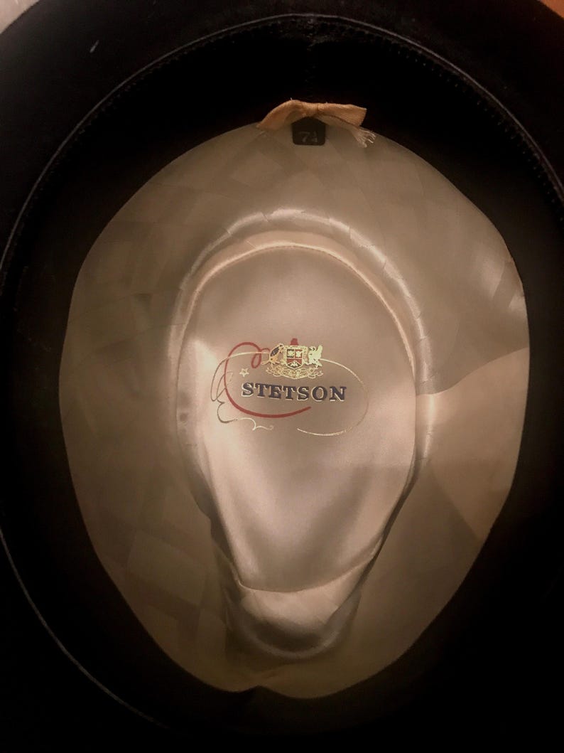 Royal Stetson Vintage Fedora, John B Stetson Company 71/4 - Etsy