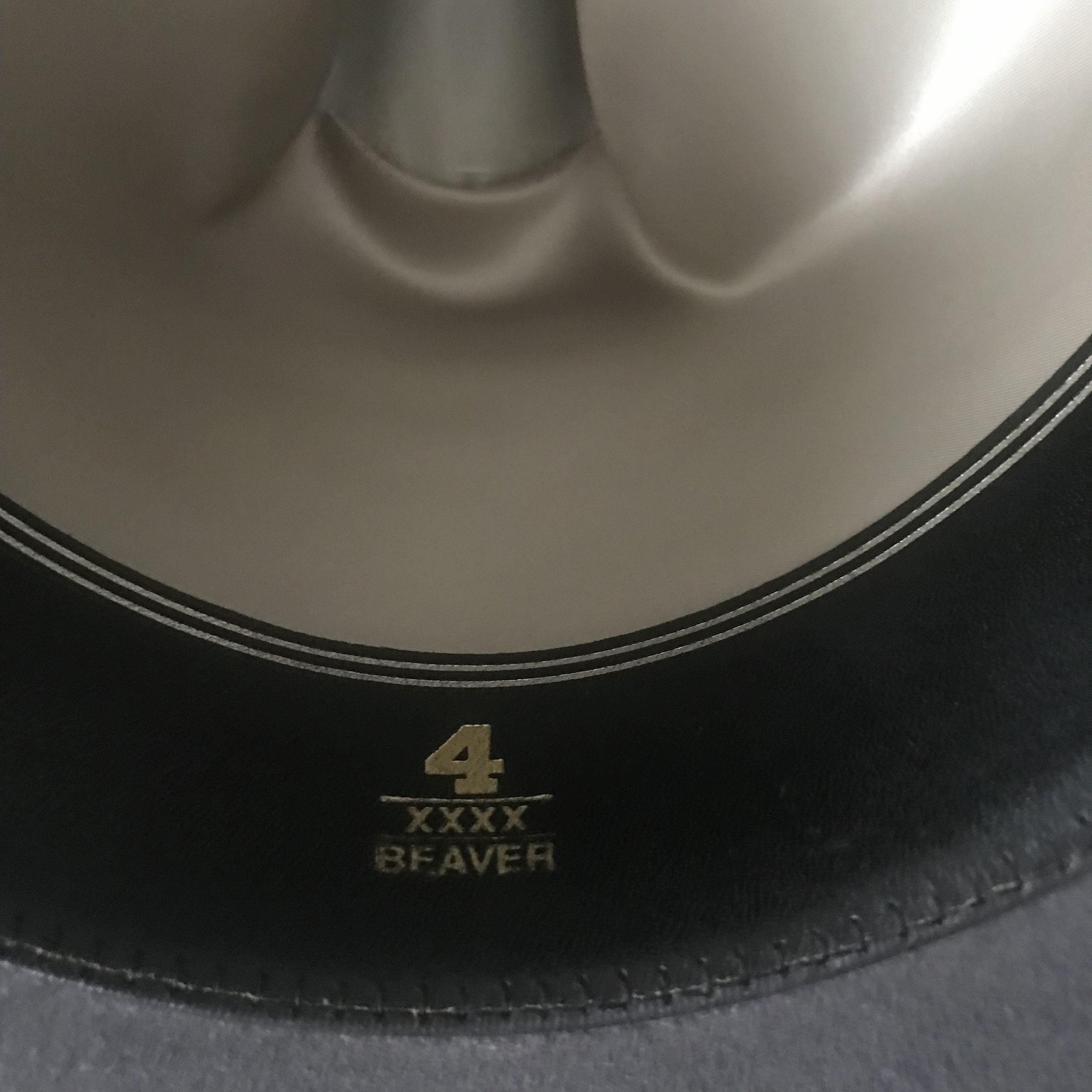 Vintage Resistol 4X Beaver Grey Cattlemen Tall Crown Size 7 1/4 58mm - Etsy