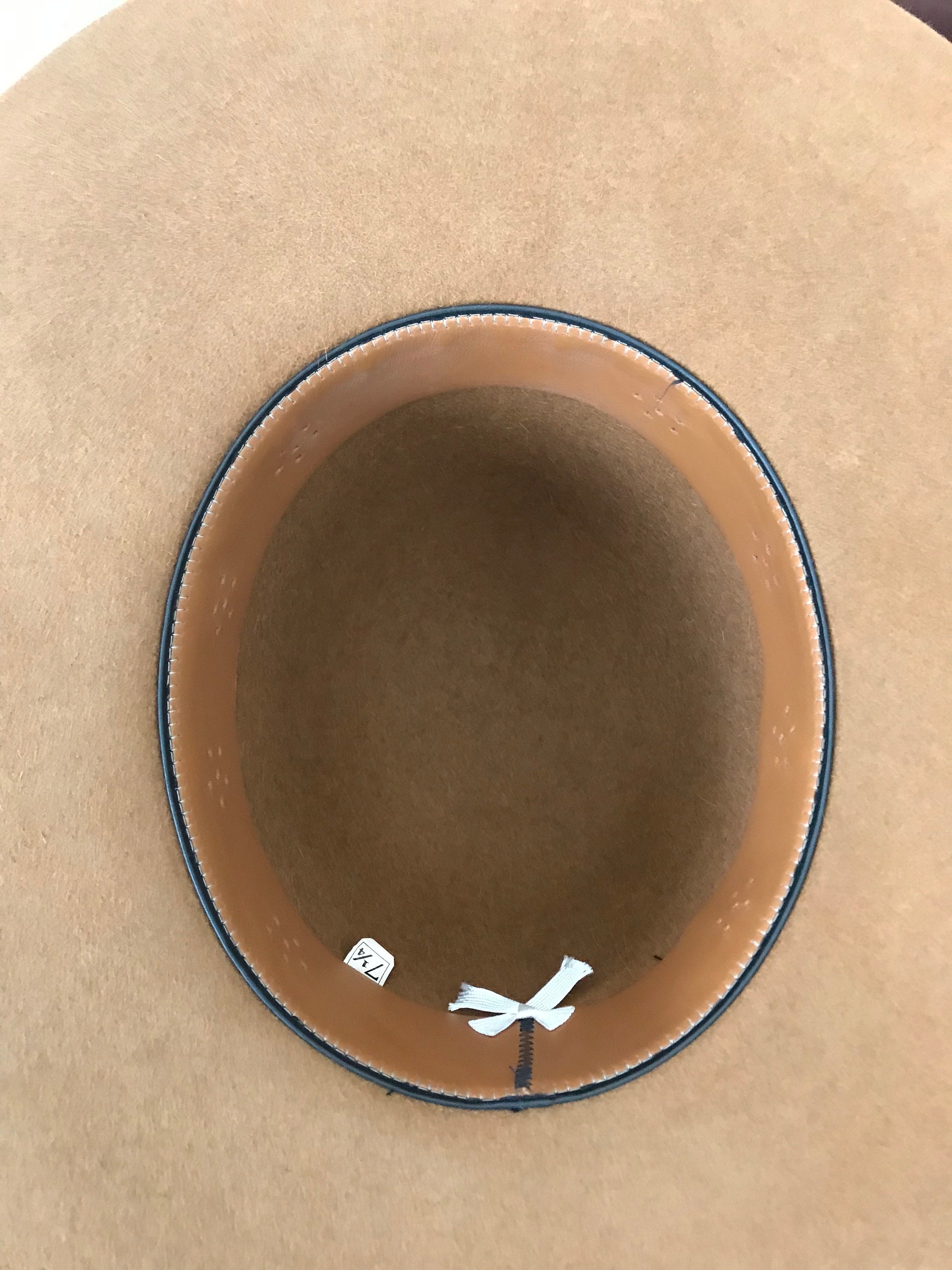 Copper Head Vintage Beaver Open Crown Hat 714 - Etsy