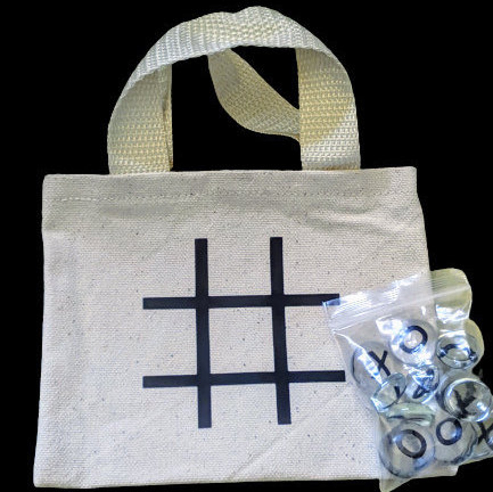 Tic Tac Toe Bag on the Go Game Tic Tac Toe - Etsy UK