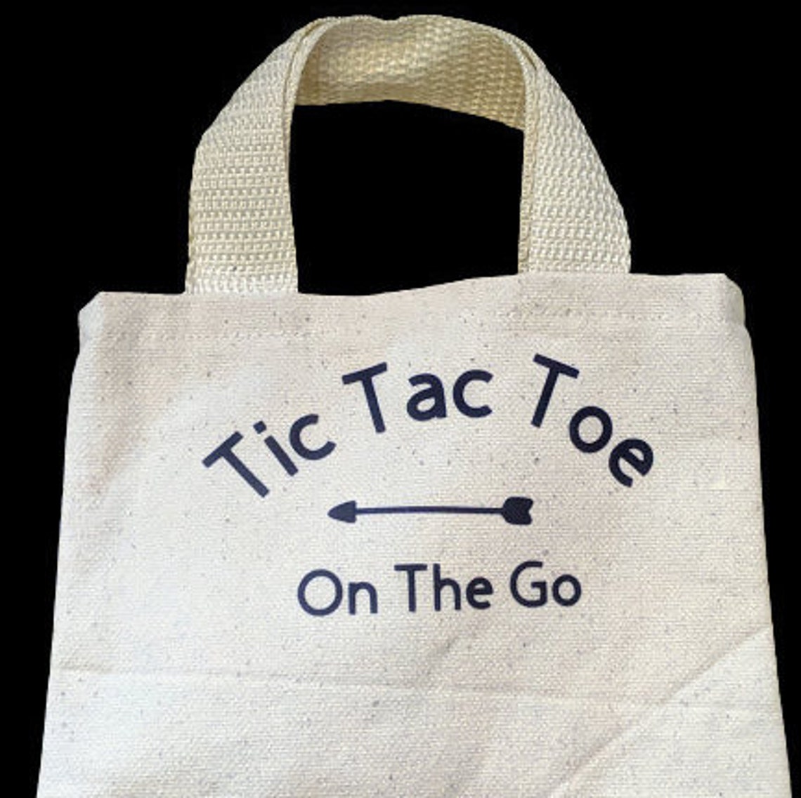 Tic Tac Toe Bag on the Go Game Tic Tac Toe - Etsy UK