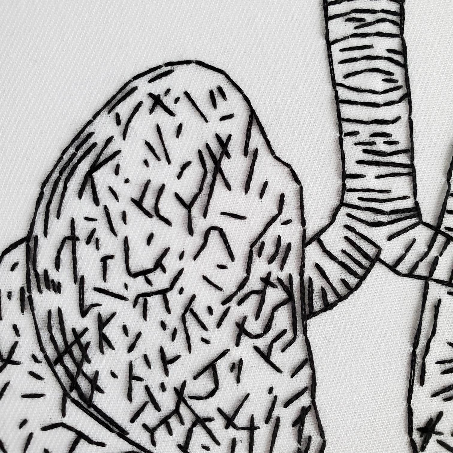 Lungs Anatomy Embroidery Pattern DIY Digital Download PDF | Etsy