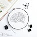 Anatomy Embroidery Series BUNDLE - DIY Digital Download - PDF Pattern ...