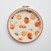 Orange Life Cycle Print Embroidery Pattern & Guide - DIY Digital ...