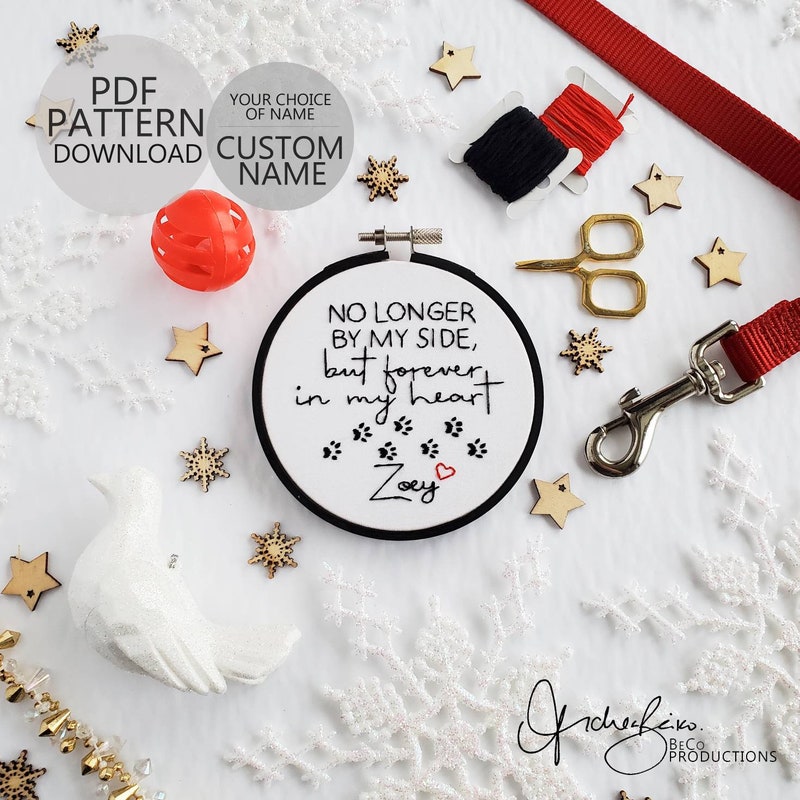 Memorial Embroidery - Etsy