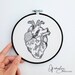 Heart Anatomy Embroidery Pattern - DIY Digital Download - PDF Pattern ...