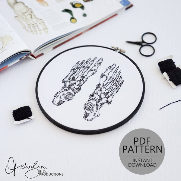 Embroidery Patterns Anatomy - Etsy