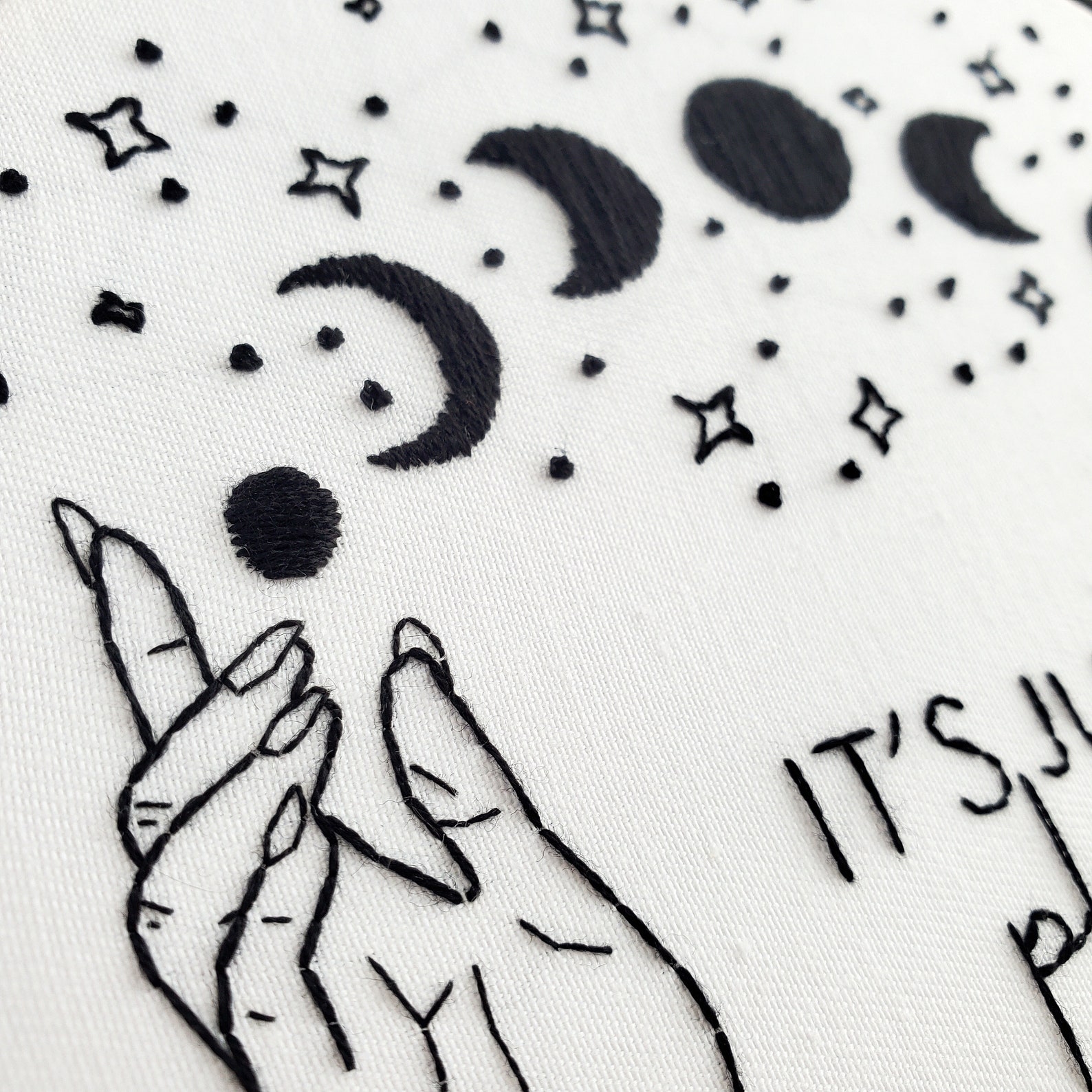 It's Just A Phase - Moon Phase Embroidery Pattern and Guide - DIY ...