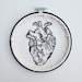 Heart Anatomy Embroidery Pattern - DIY Digital Download - PDF Pattern ...