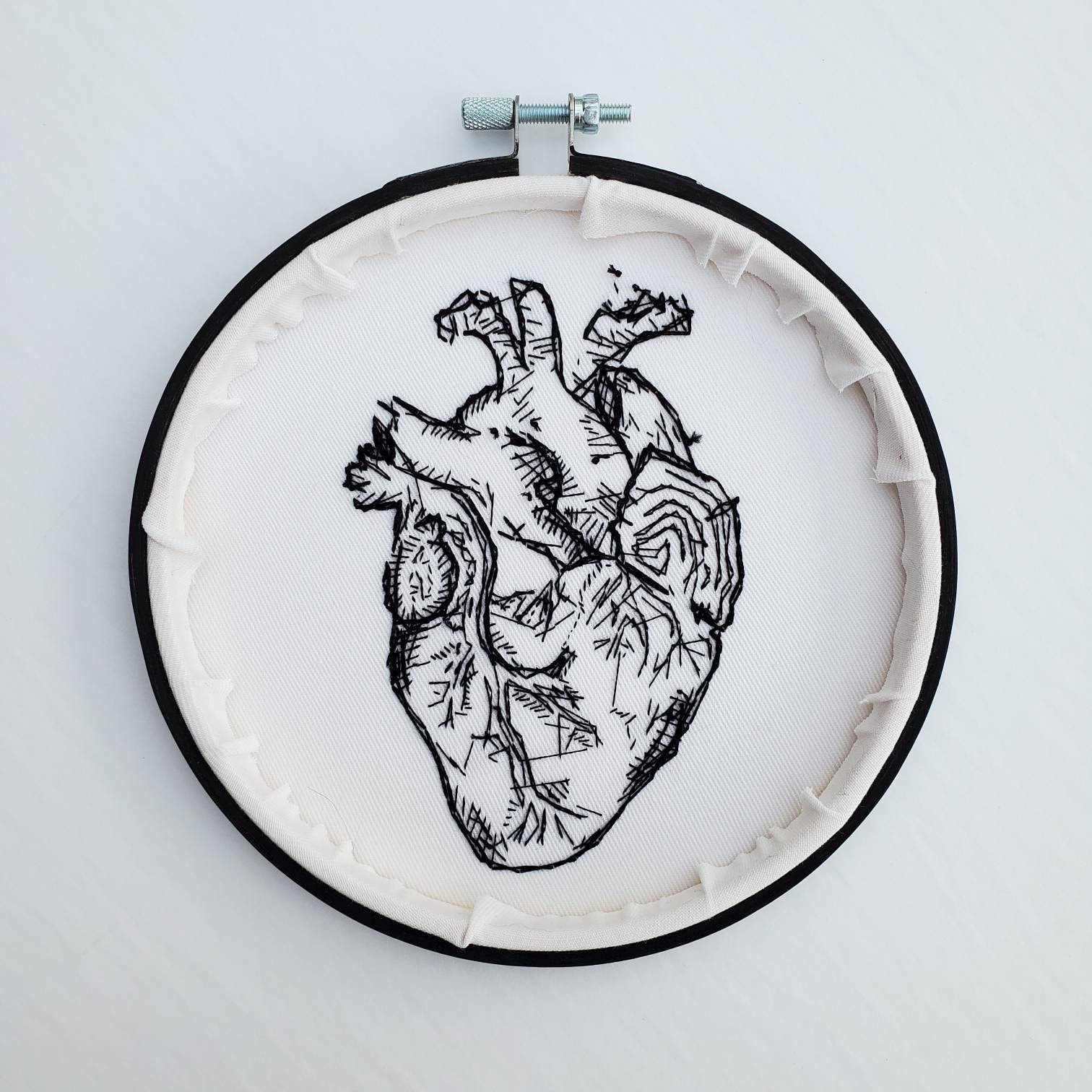 Heart Anatomy - PDF Digital Download Embroidery Pattern & Guide - Etsy