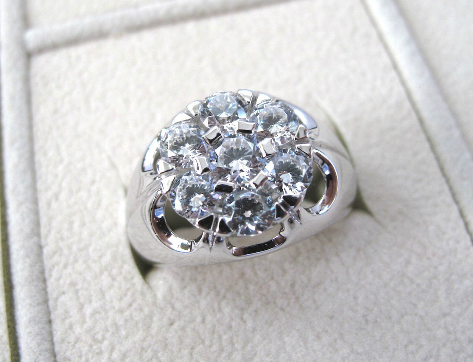 Unisex Ring Stunning Star-burst Ring Made to Order - Etsy