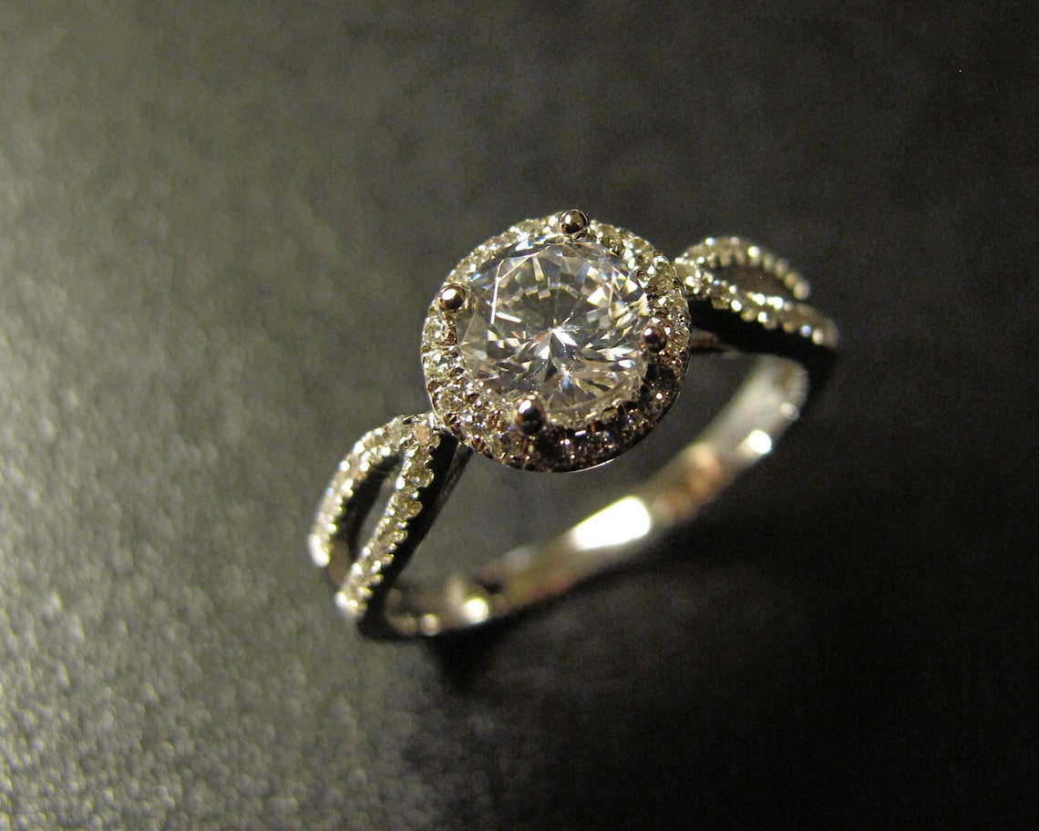 Classic Designer Inspired Engagement Ring Made to Order - Etsy