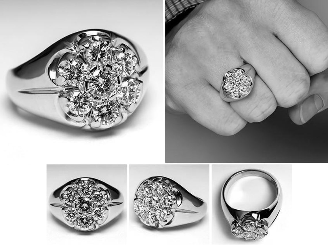 Unisex Ring Stunning Star-burst Ring Made to Order - Etsy