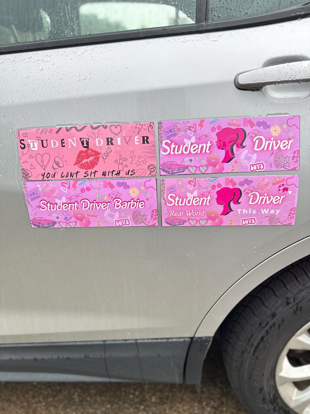 Student Driver Car Magnet: Customizable Car Accessory - Etsy