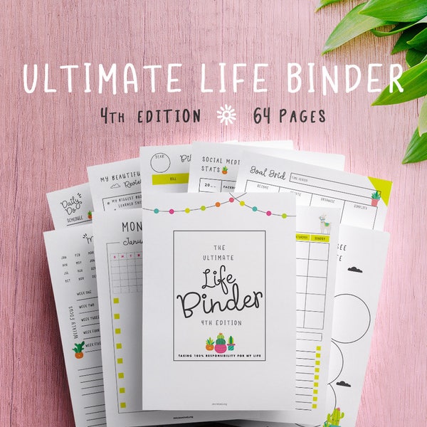 Life Binder - Etsy