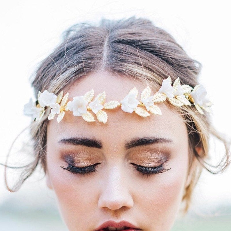 Bridal Forehead Band - Etsy