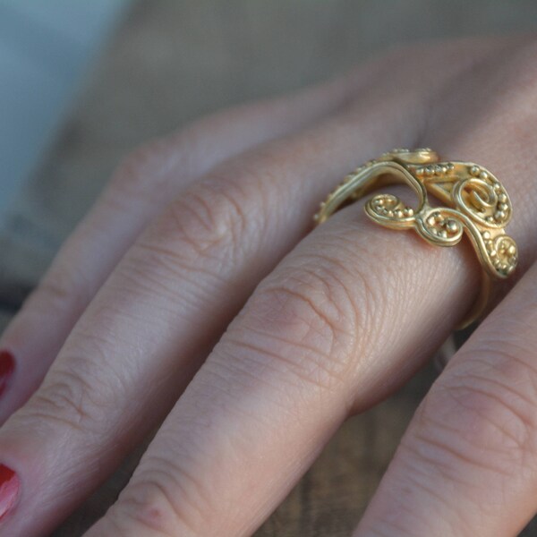 Paisley Ring - Etsy