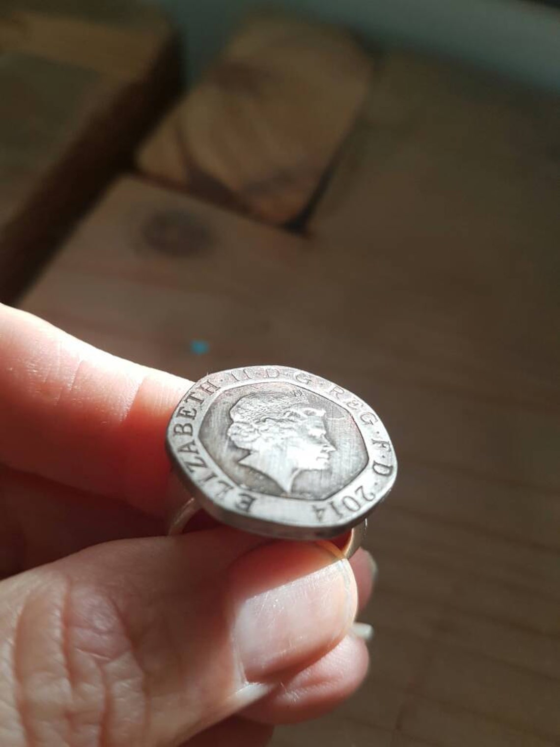 Signet Coin Ring Signet Ring Women Coin Signet Ring Silver - Etsy