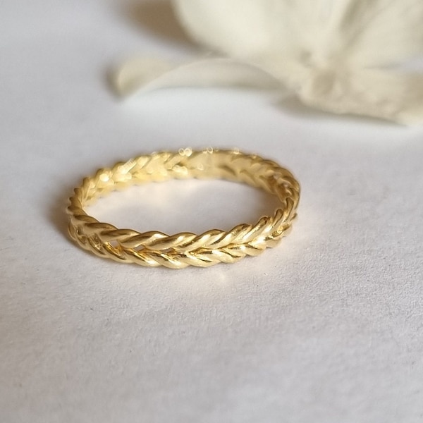 Braided Ring - Etsy