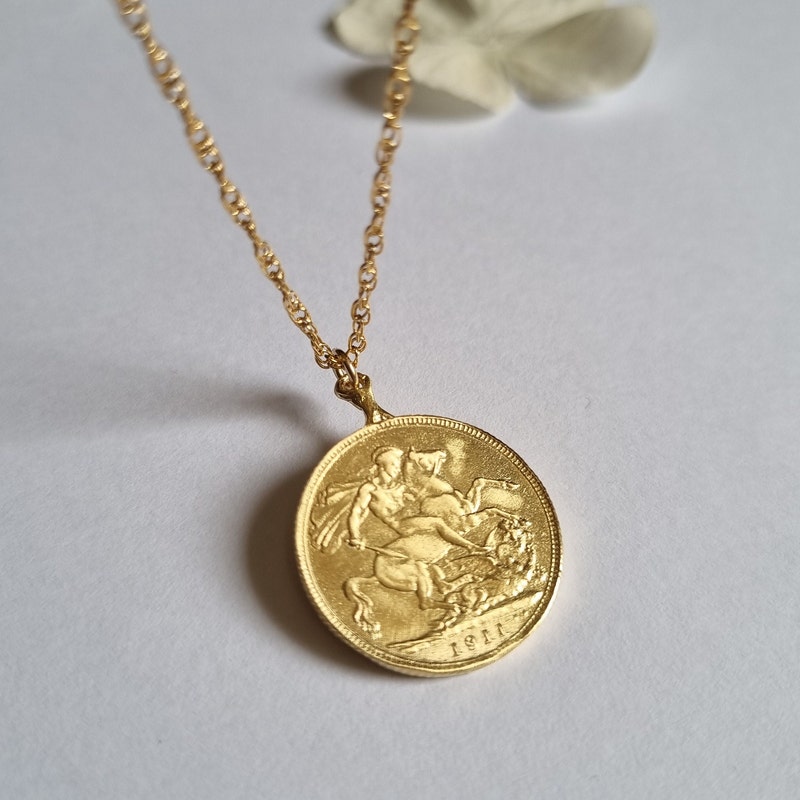 Real Coin Necklace - Etsy