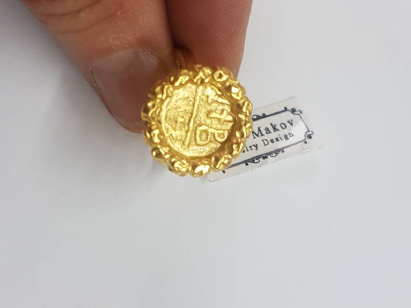 Gold Coin Ring Antique Coin Ring Old Coin Ring Antique - Etsy