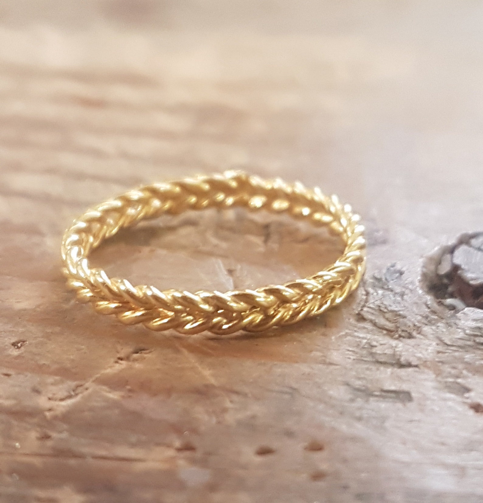 Wedding Band Women Braid Wedding Ring Women Twisted Wedding - Etsy