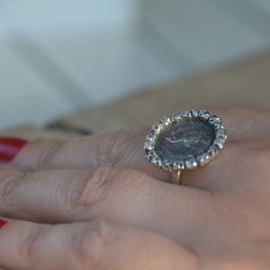 Coin Ring Women Antique Coin Ring Cocktail Ring Statement - Etsy