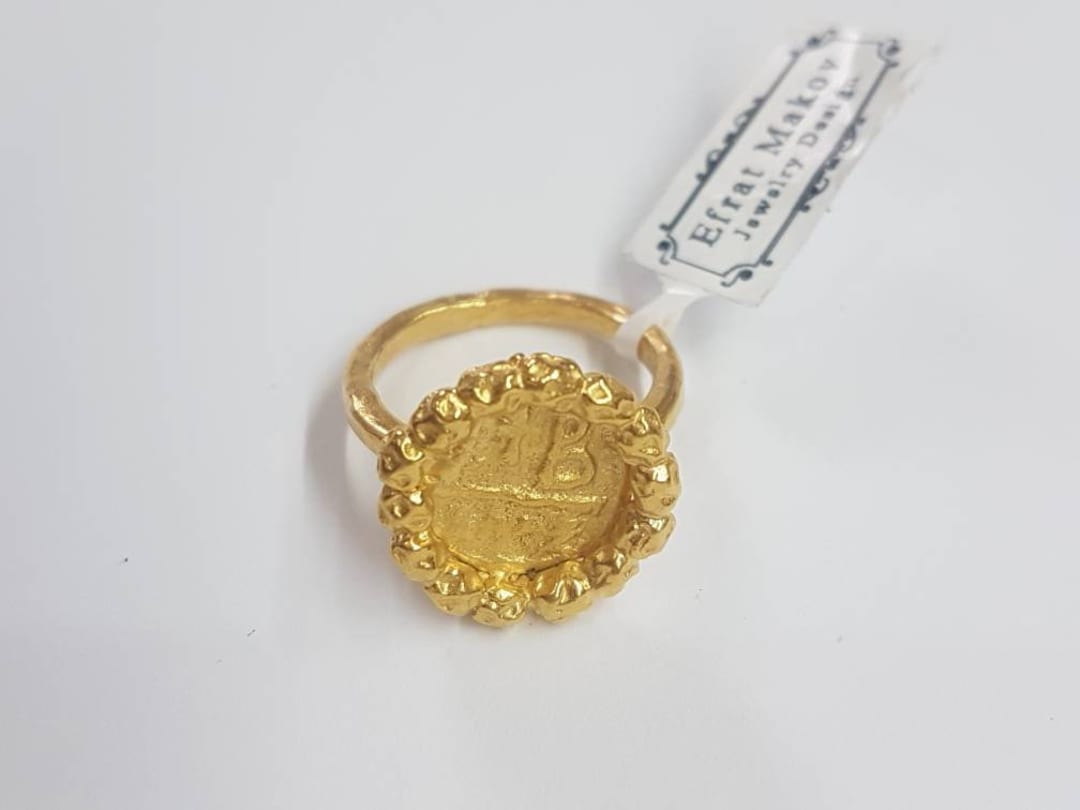 Gold Coin Ring Antique Coin Ring Old Coin Ring Antique - Etsy