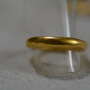 Wedding Band Women 14k Gold Ring Simple Gold Ring Solid | Etsy