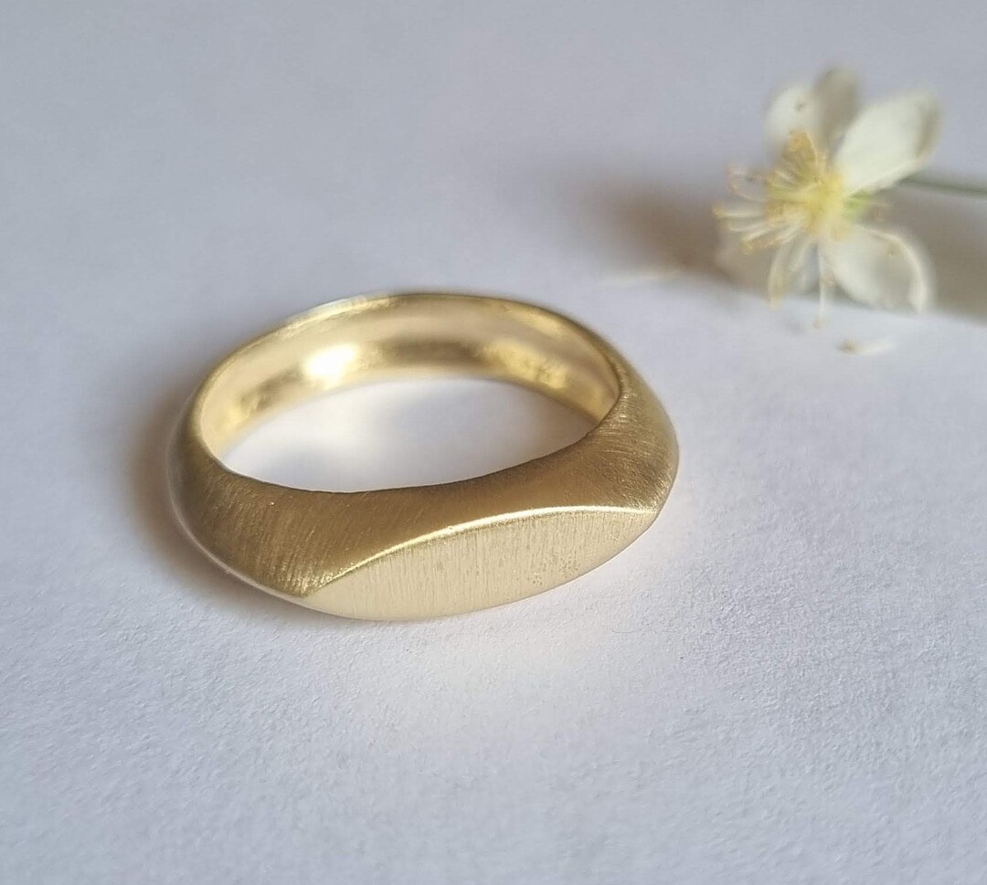 Signet Ring Women, Marquise Ring, Minimalist Jewelry, Pinky Ring ...