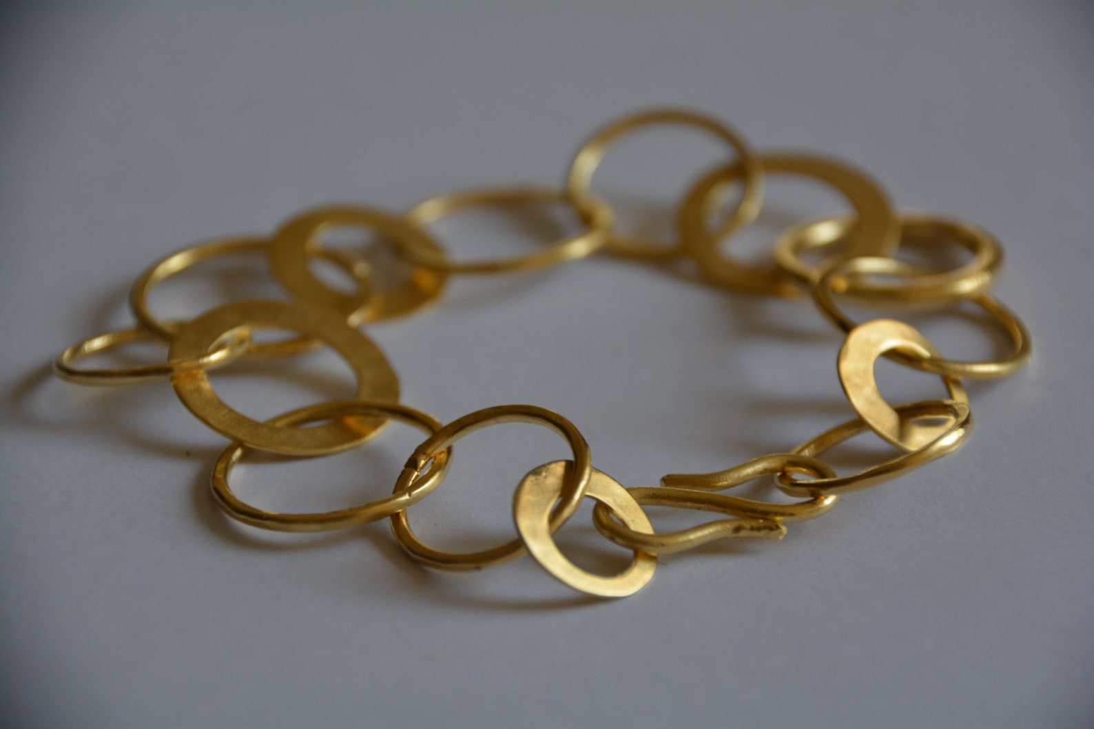 Gold Bracelet Women Link Chain Bracelet Link Bracelet - Etsy