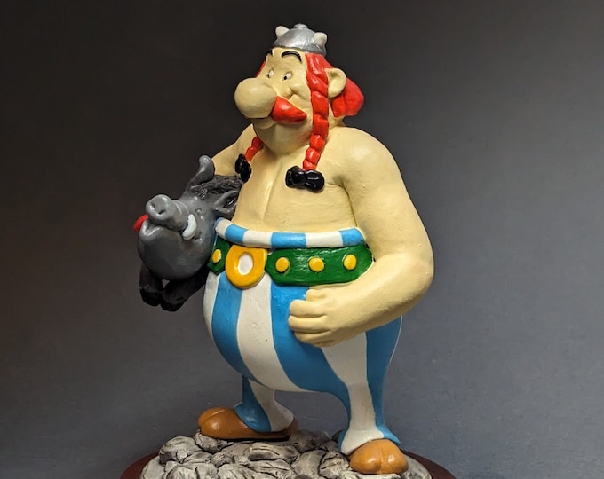 Obelix Figure Sculpture - Etsy