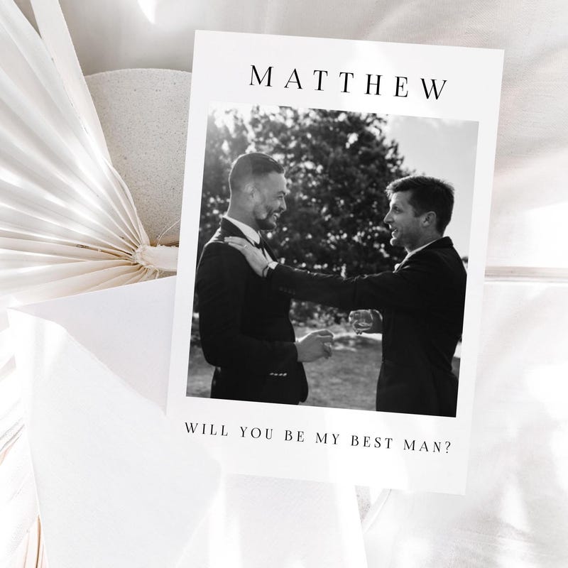Groomsman Cards Custom - Etsy UK