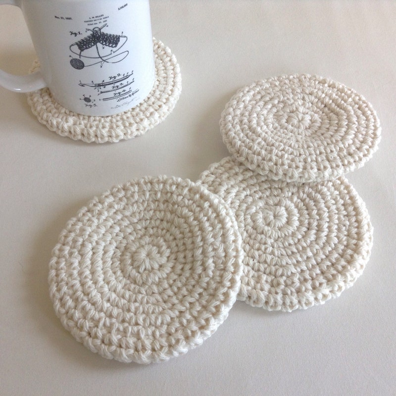 Cotton Coaster - Etsy