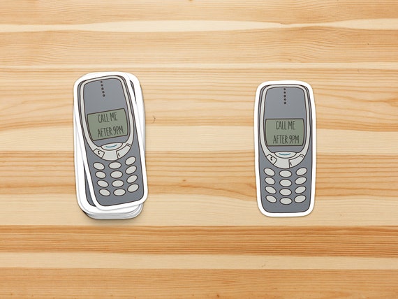 Nokia phone sticker 90s 00s sticker Y2K sticker | Etsy