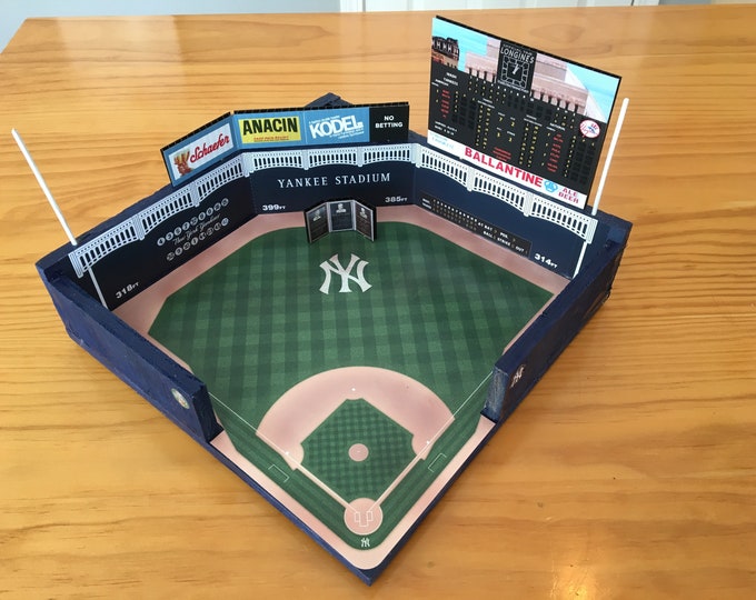 Yankee Stadium Mini-dice Stadium - Etsy