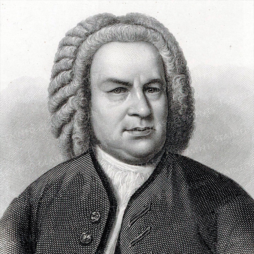 Bach Ceramic Decal Black Waterslide Transfer Baroque Music Suitable for ...