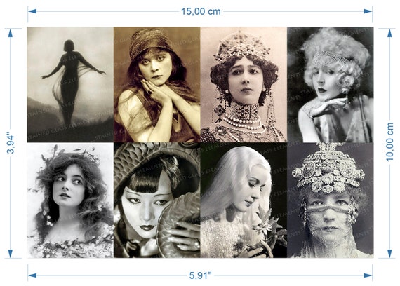 Victorian Beauties Ceramic Decals Waterslide Transfer for - Etsy