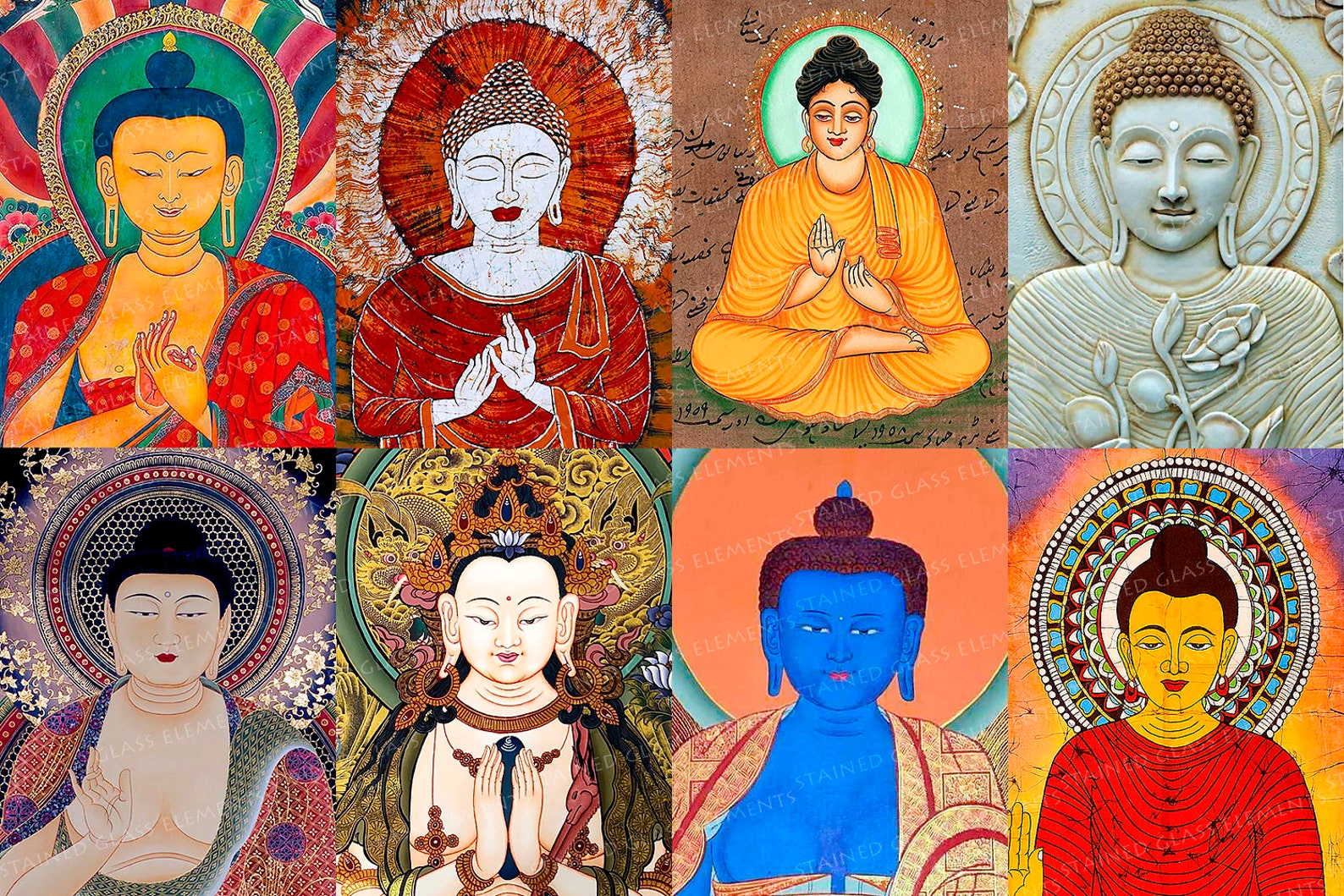 Buddha Ceramic Decals Waterslide Transfers for Decoration of Ceramics ...