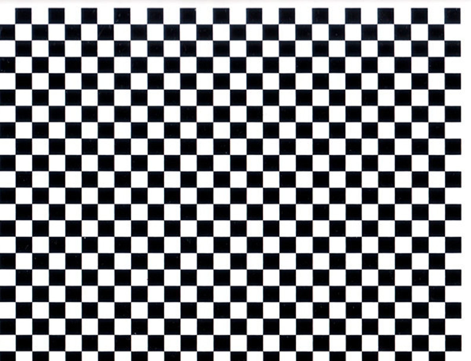 Black Ceramic Decal Checkerboard Motif Available Two Sizes - Etsy