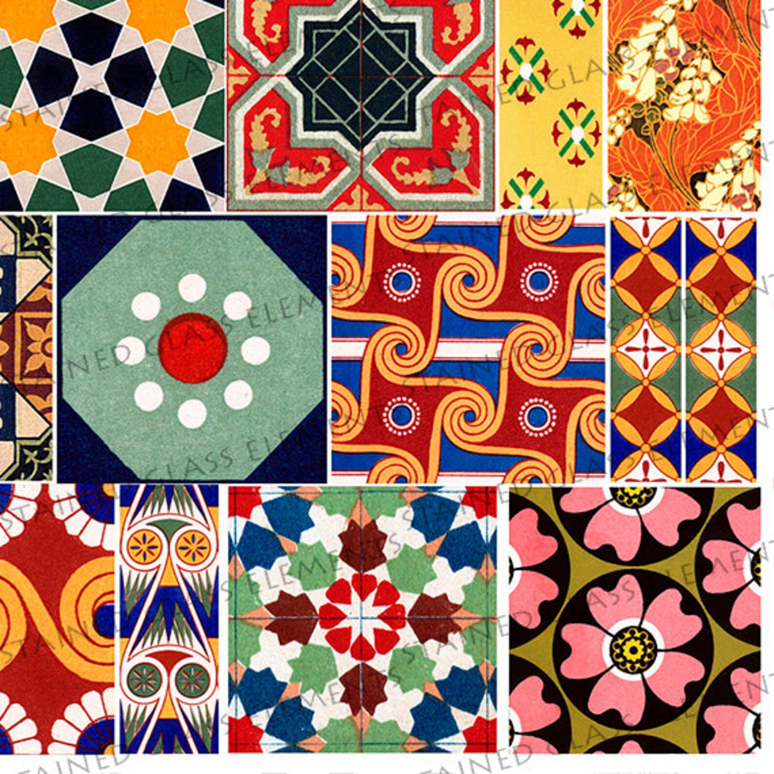 Ceramic Decals, Motifs, Ornaments, Patterns, Geometry, Ceramic Decals ...