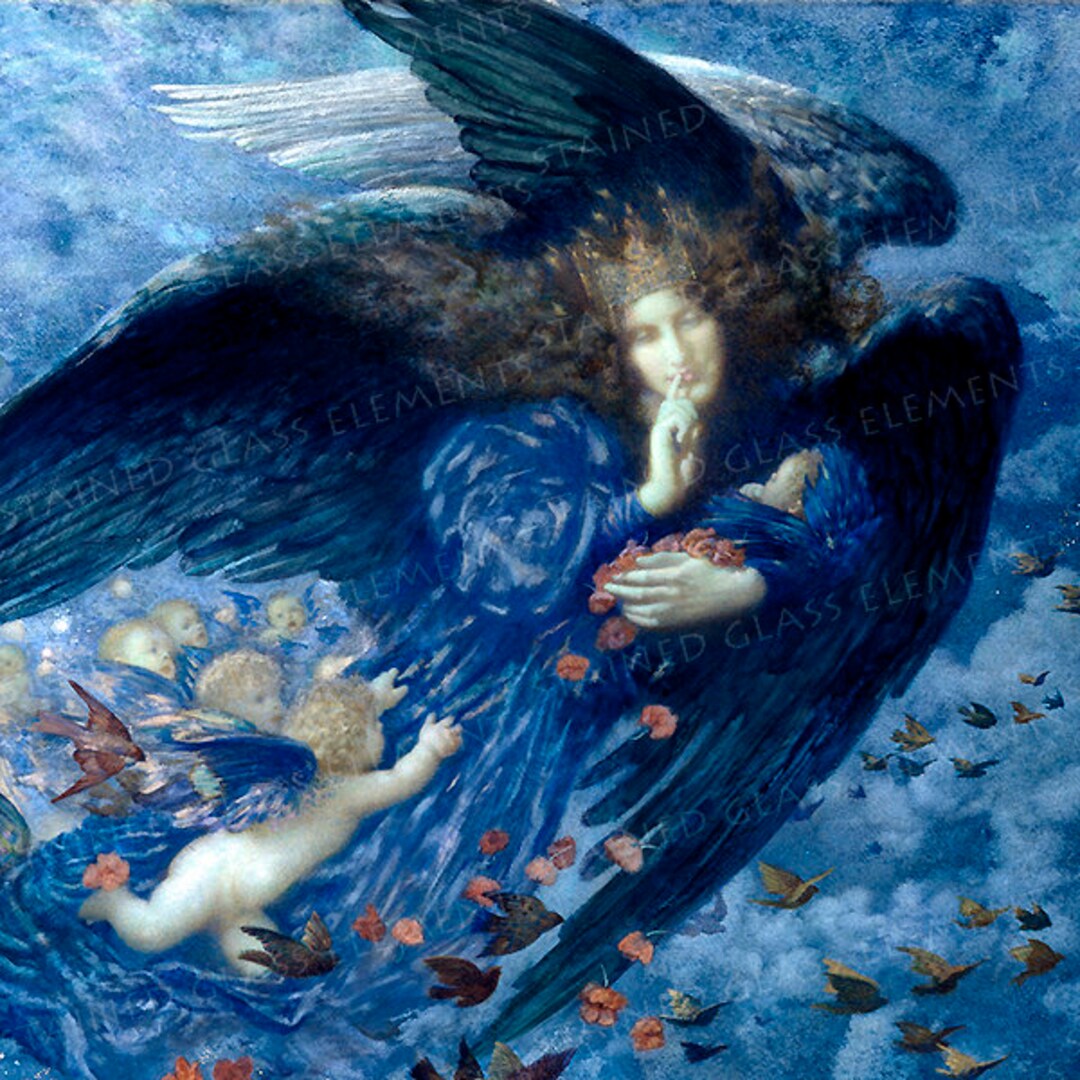 Angel Decal, Symbolism Decals, Pre-raphaelite Decal, Symbolism Decal ...