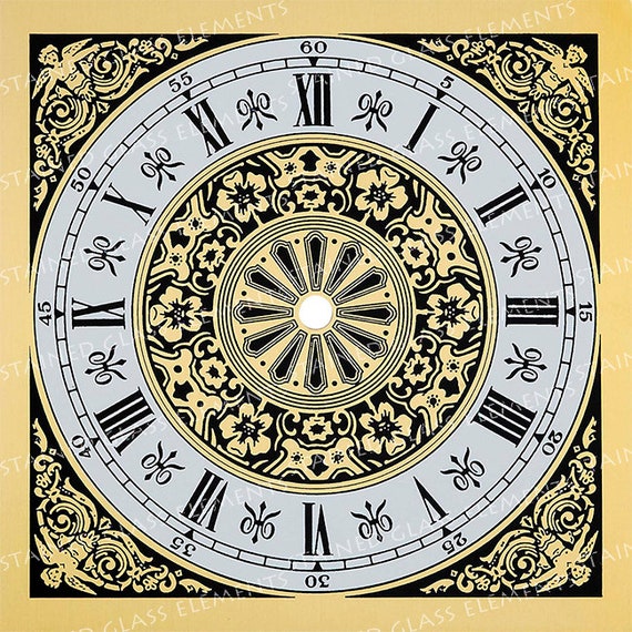 Clock Dial Decals